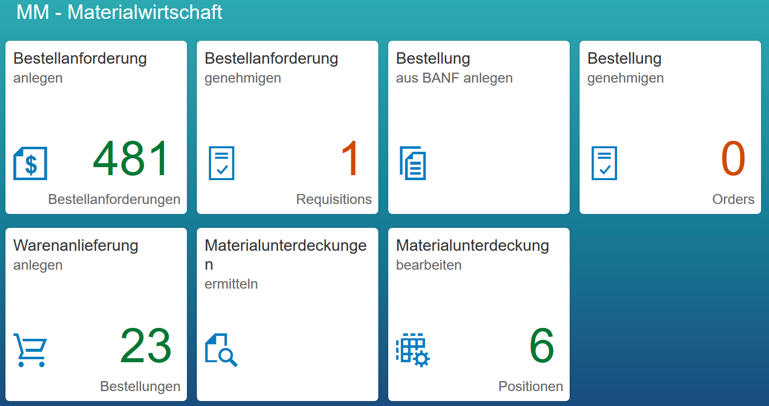 MM Apps für SAP – A1 – SAP UX Beratung